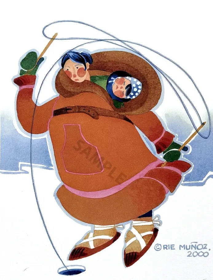 Fishing for Tomcod | Rie Muñoz - Annie Kaill’s