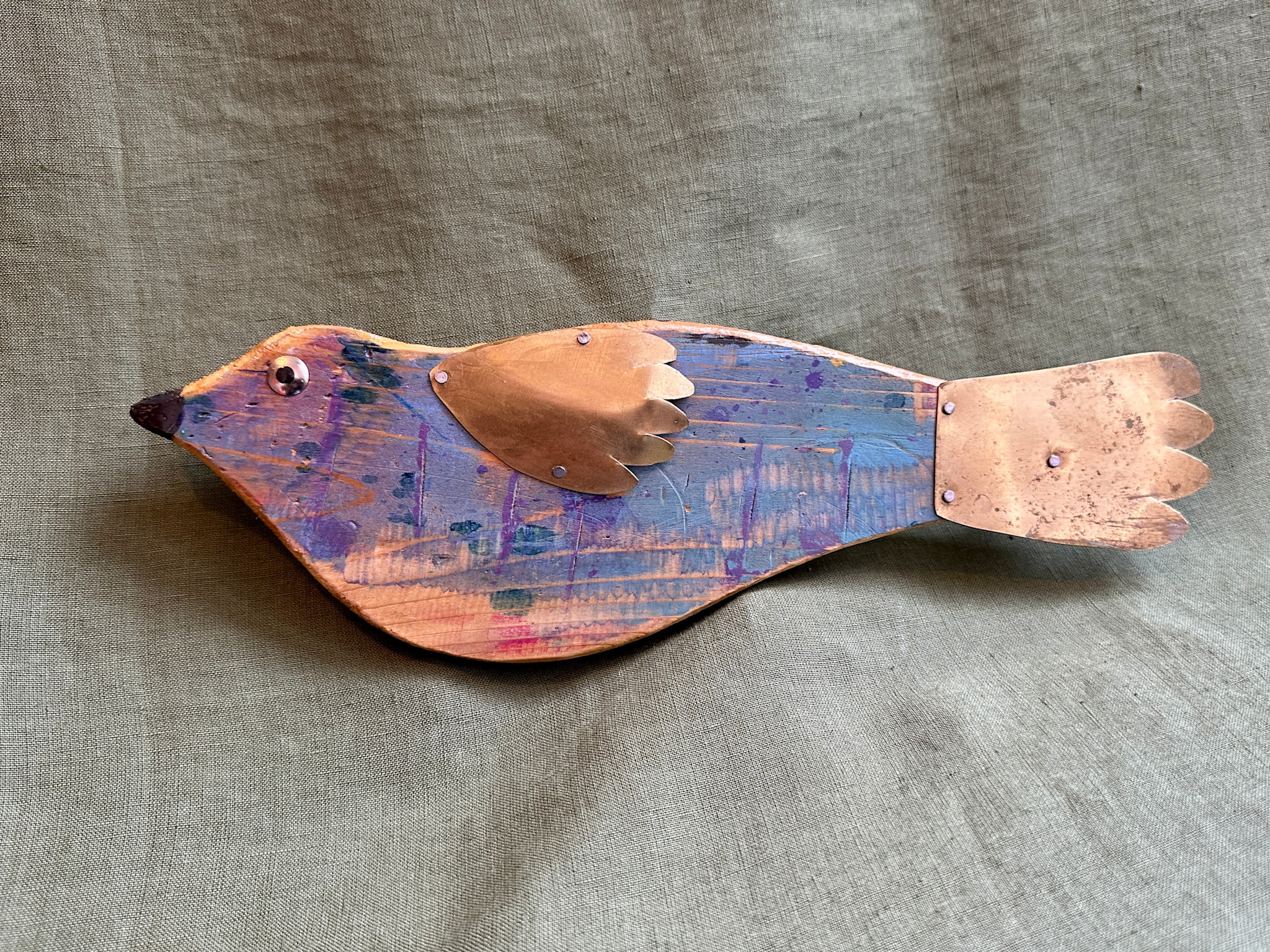 Folk Art Bird #25-71 | Dick Libby - Annie Kaill’s