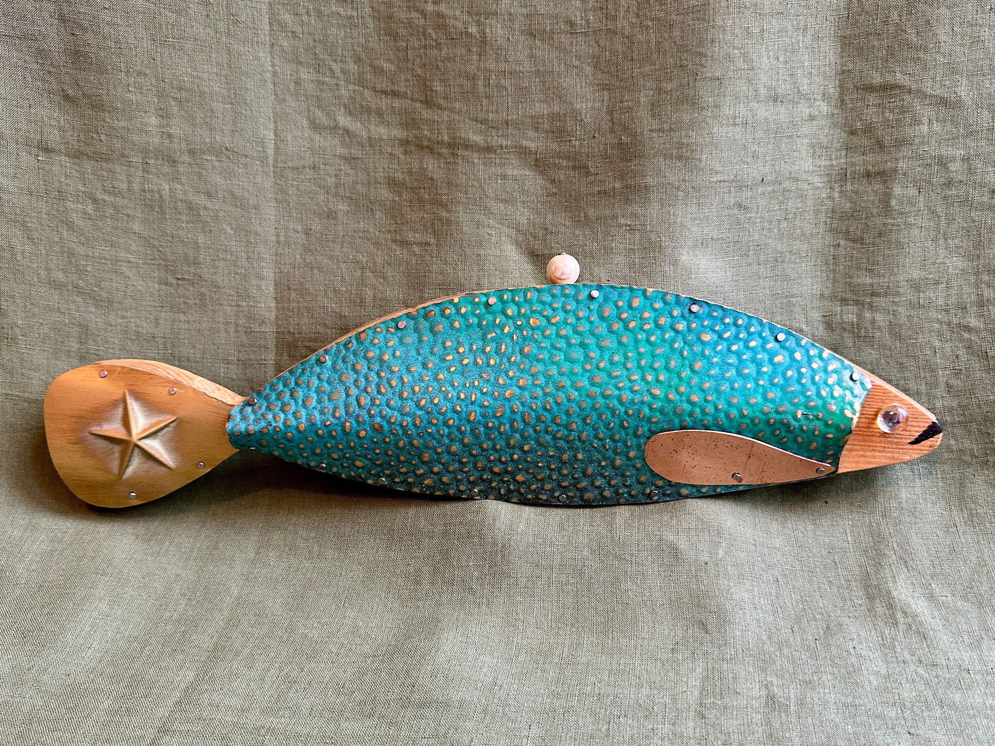 Folk Art Fish #25-78 | Dick Libby - Annie Kaill’s