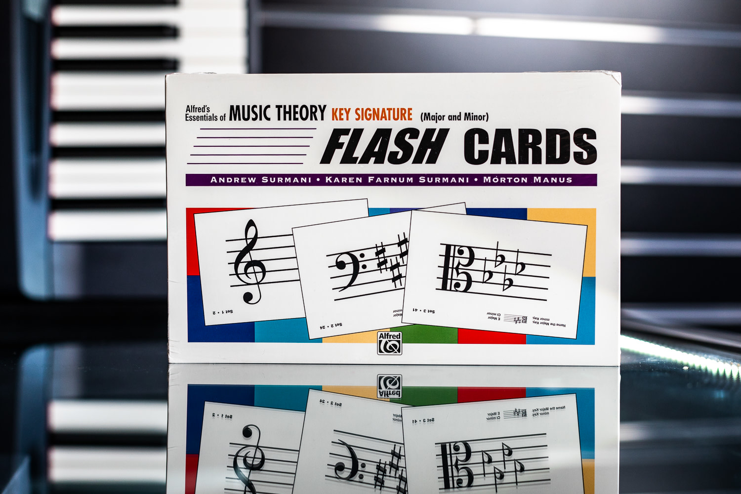 Alfred's Music - Music Theory: Key Signature Flash Cards - Music Freqs ...