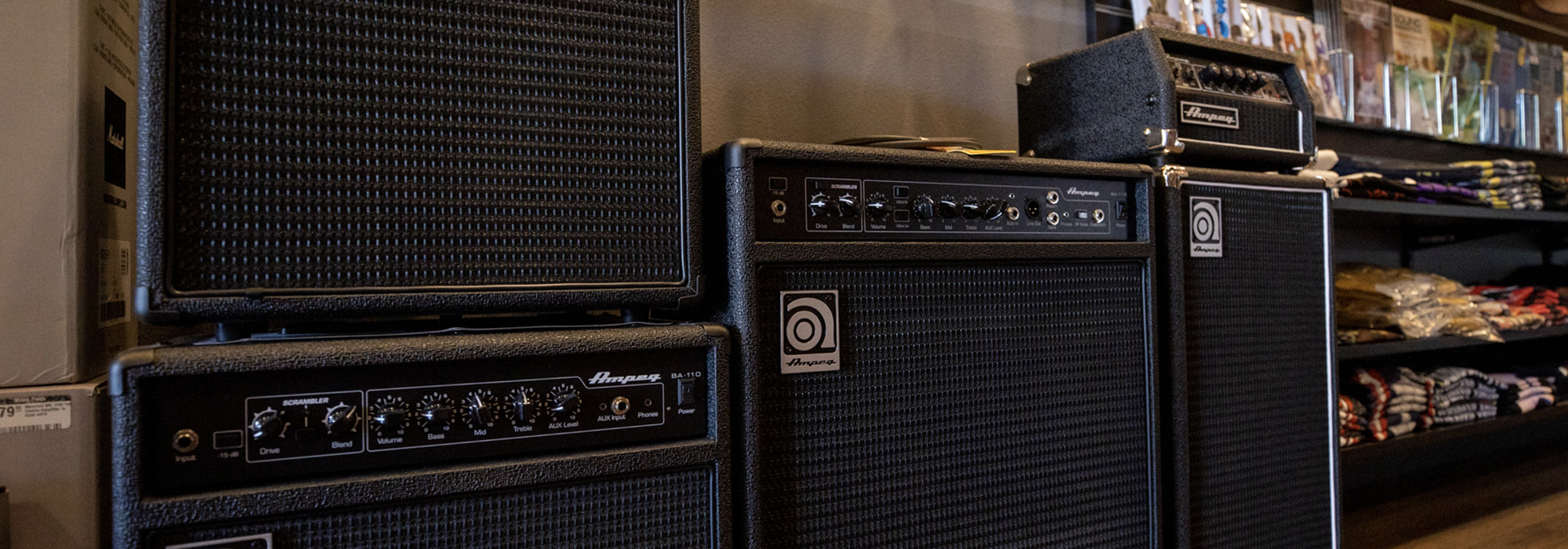 Bass Guitar Amplifiers at Music Freqs Store, Camarillo, CA - Music ...