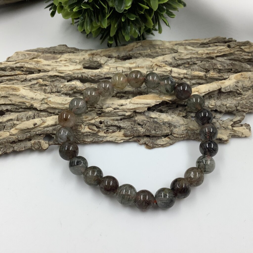 Rainbow Rutilated Quartz Bracelet - The Topiary