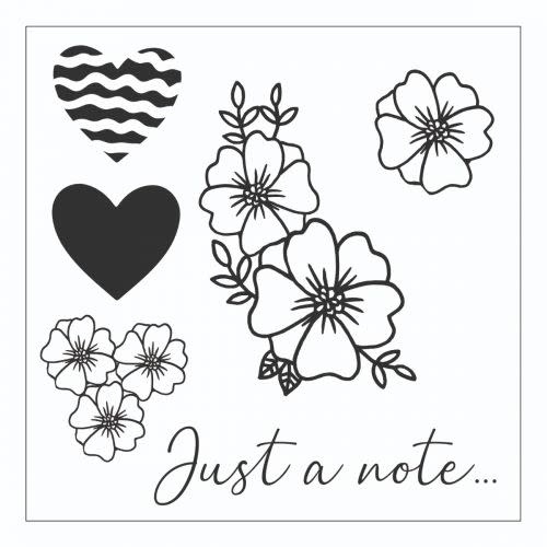 Sizzix Sizzix® Framelits® Die Set: Floral Hello - Creative Escape