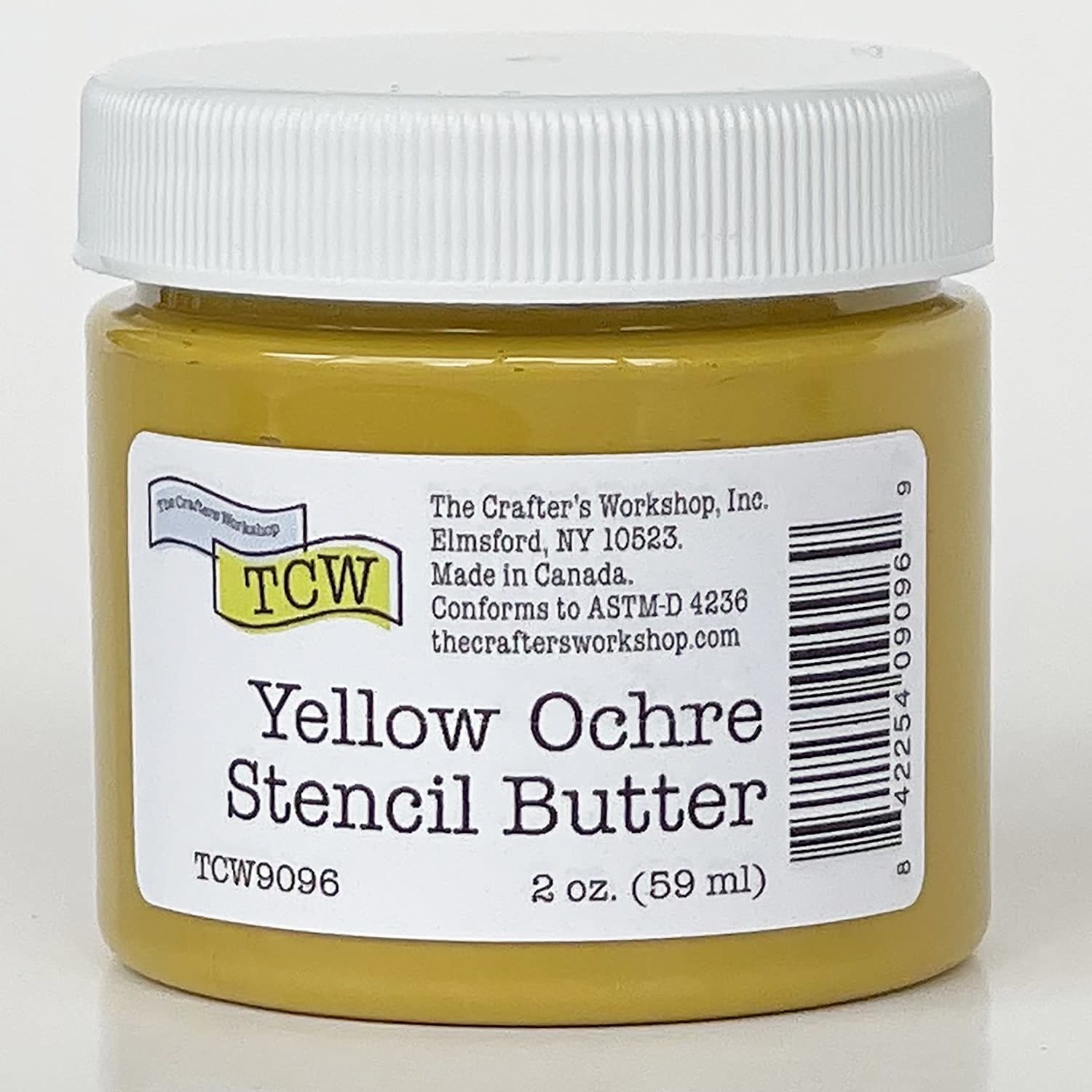 The Crafters Workshop Stencil Butter: Yellow Ochre - Creative Escape