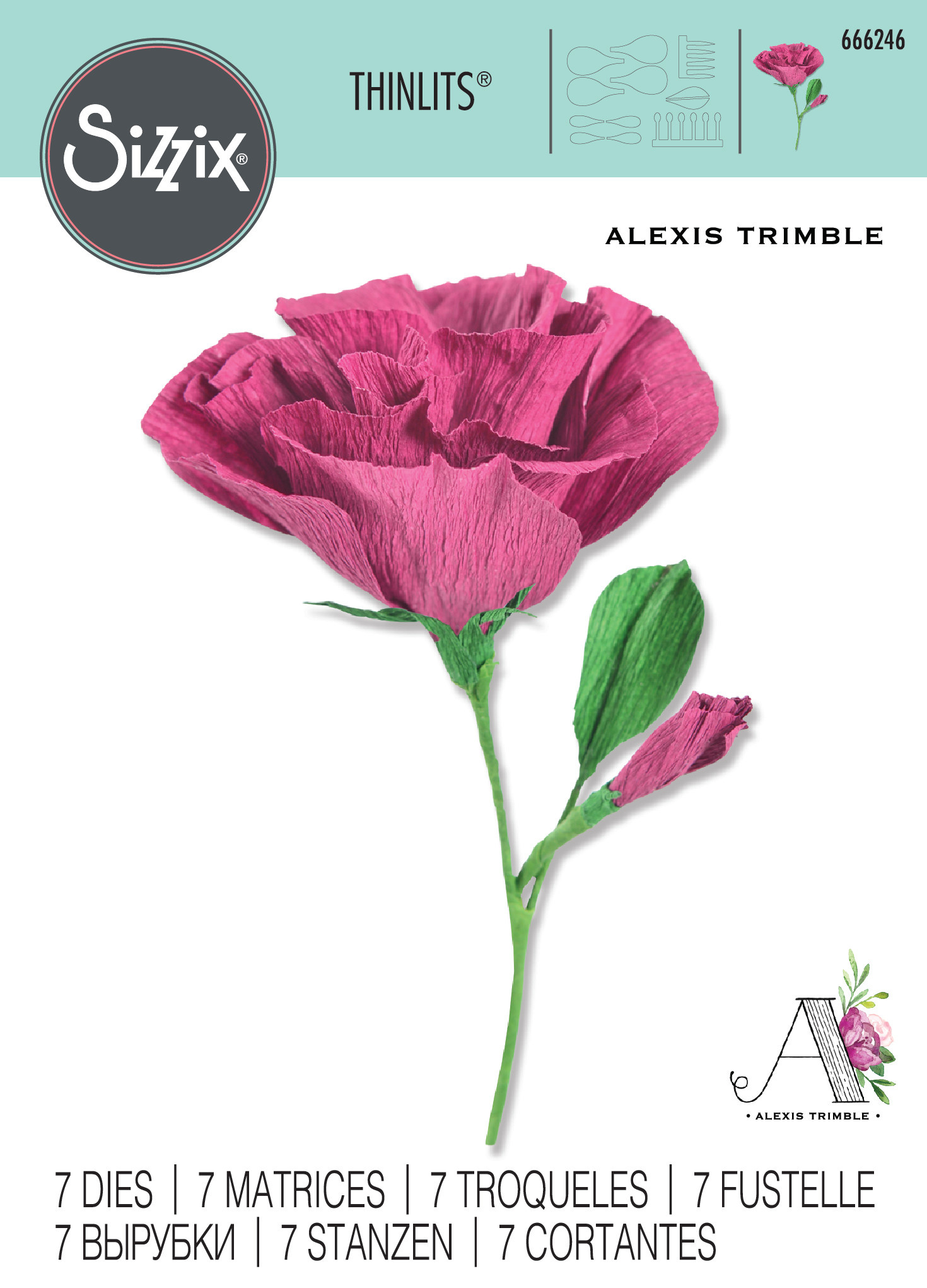 Lisianthus Thinlits - Creative Escape