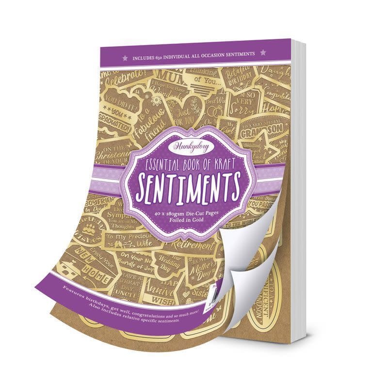 Essential Book of Kraft Sentiments - Creative Escape