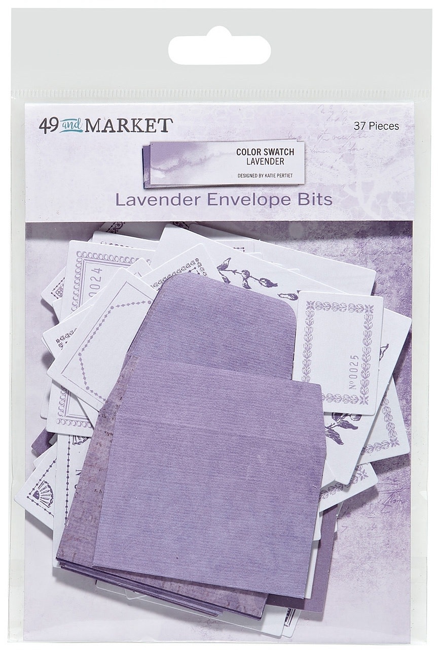 49 and Market Color Swatch Lavender: Envelope Bits - Creative Escape 49 and Market Color Swatch Lavender: Envelope Bits - Creative Escape