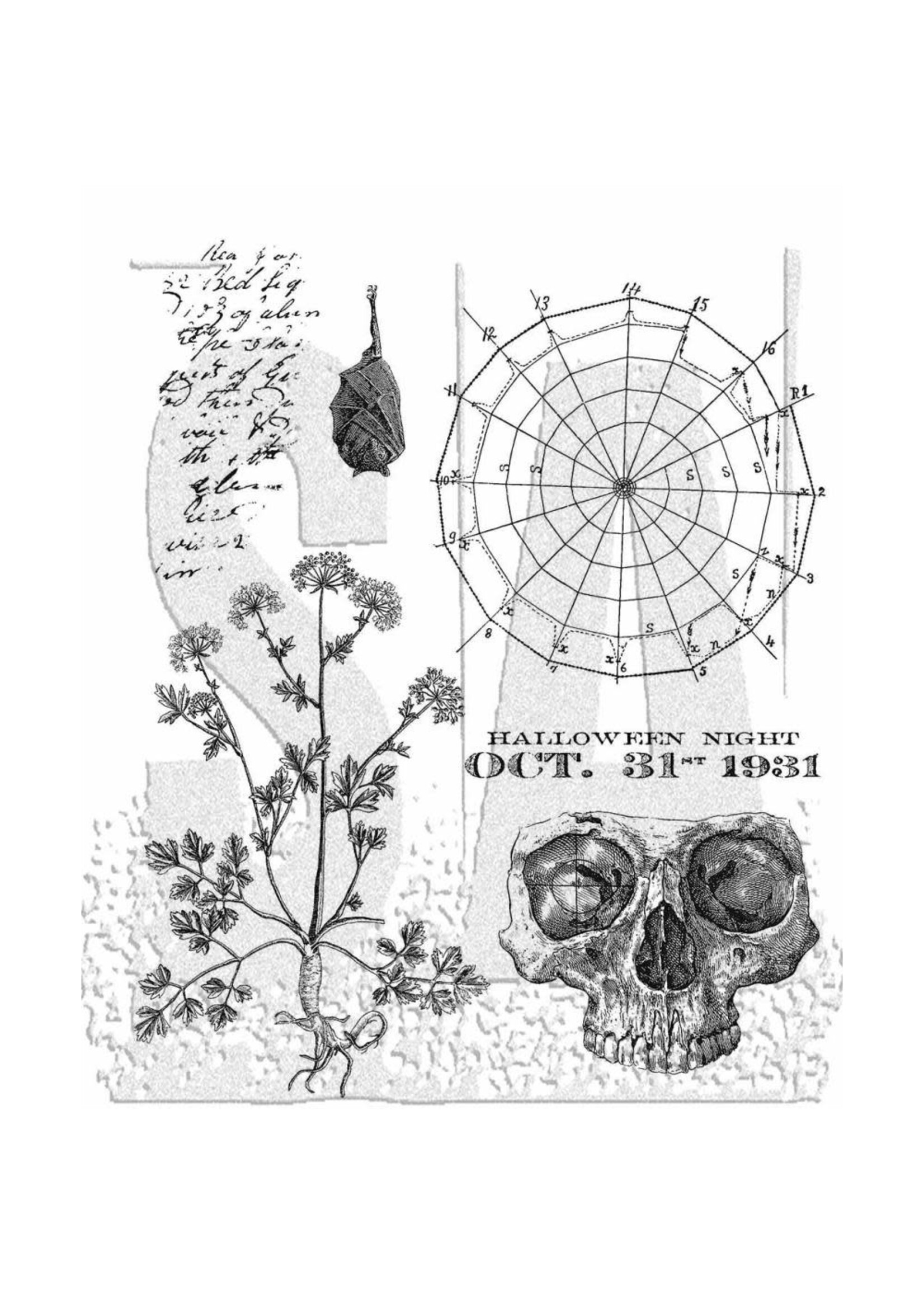 Tim Holtz Obscure Stamp Creative Escape