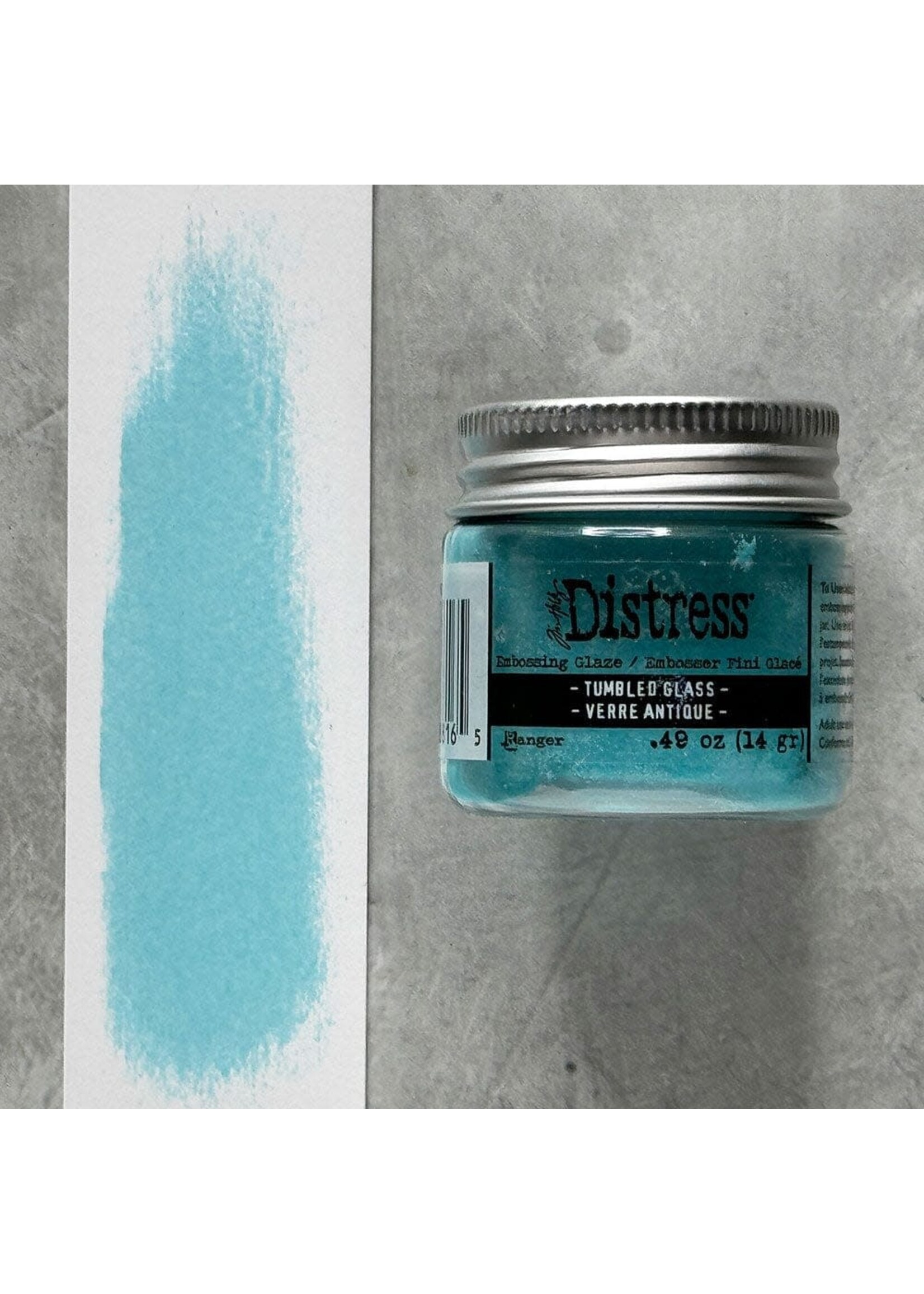 Tim Holtz Distress Embossing Glaze: Tumbled Glass - Creative Escape