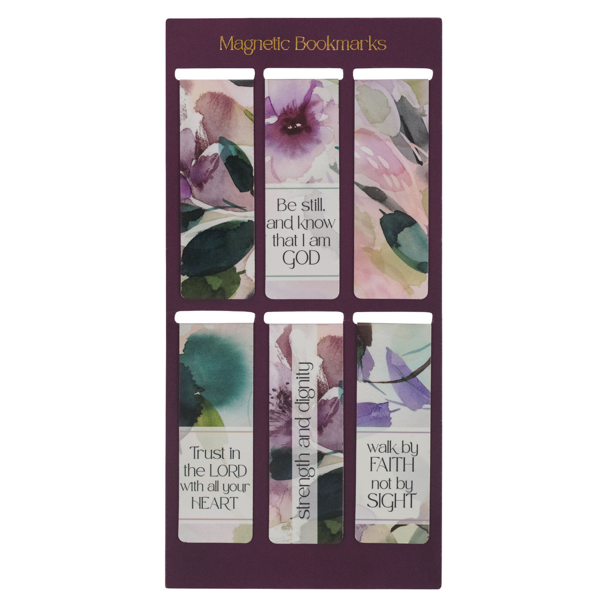 Bloom Like the Flowers Magnetic Bookmark Set 磁性書籤套裝 - 天道北美網路書房 U.S ...
