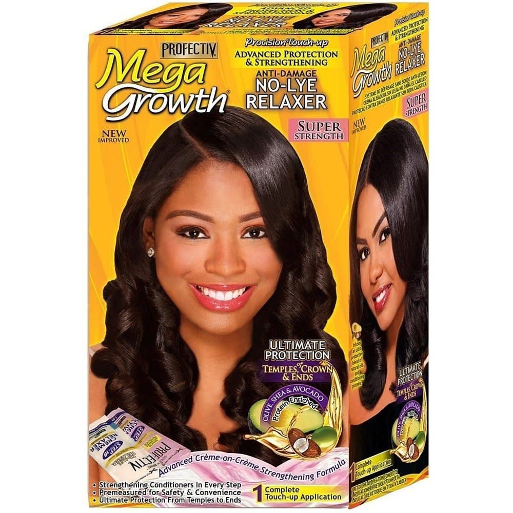 Profectiv Mega Growth No-Lye Relaxer Kit Super - PRINCESSA Beauty Products