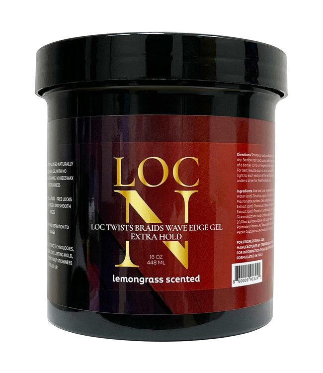Loc N Loc Twists Braids Wave Edge Gel Extra Hold 16oz - PRINCESSA ...