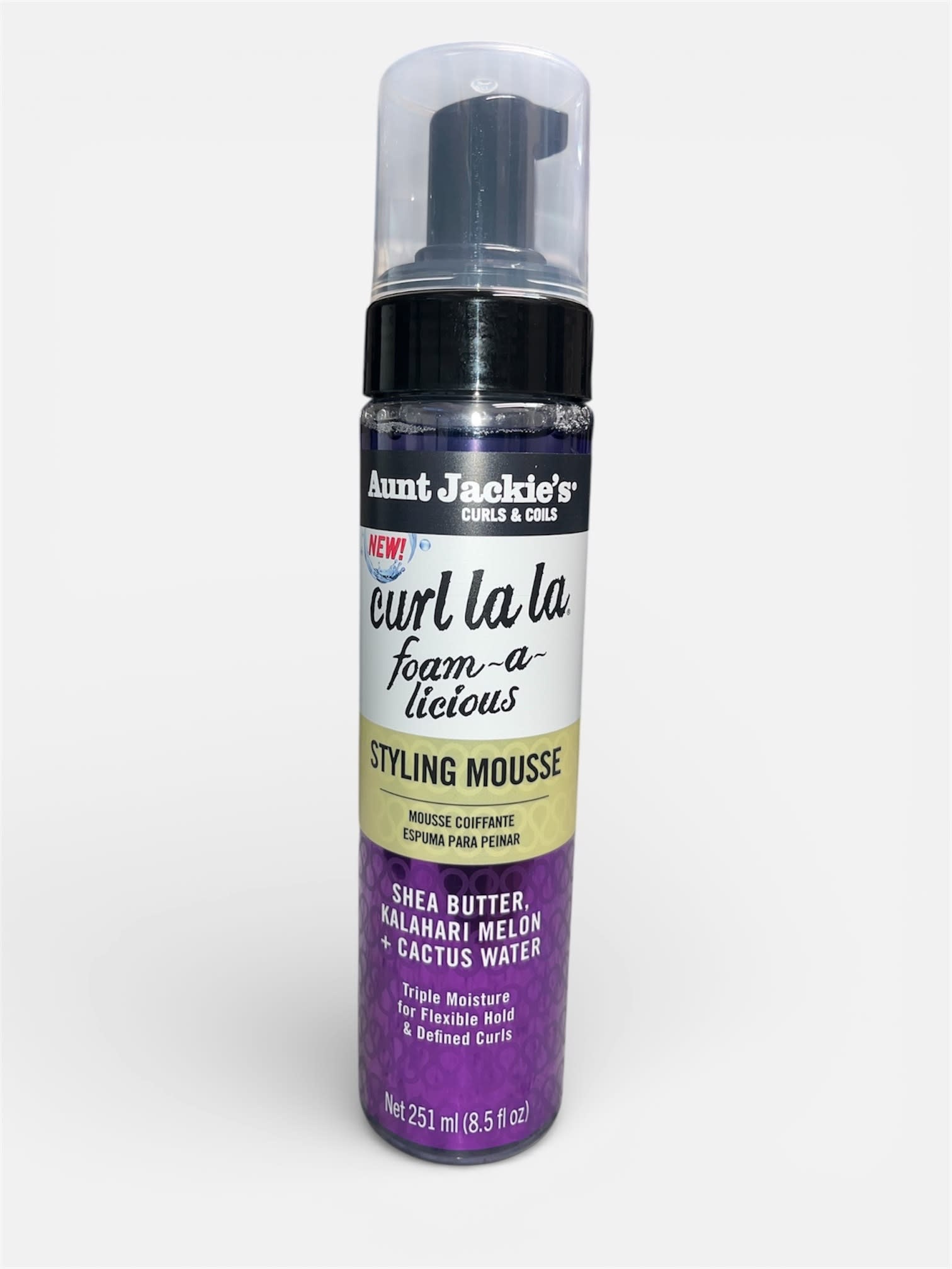 Aunt Jackie's Curl La La Foam-A-Licious Styling Mousse 8.5oz ...