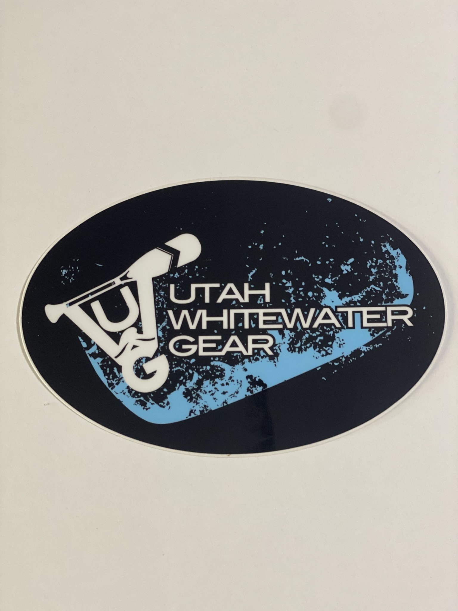 UWG Classic Logo Sticker - Utah Whitewater Gear