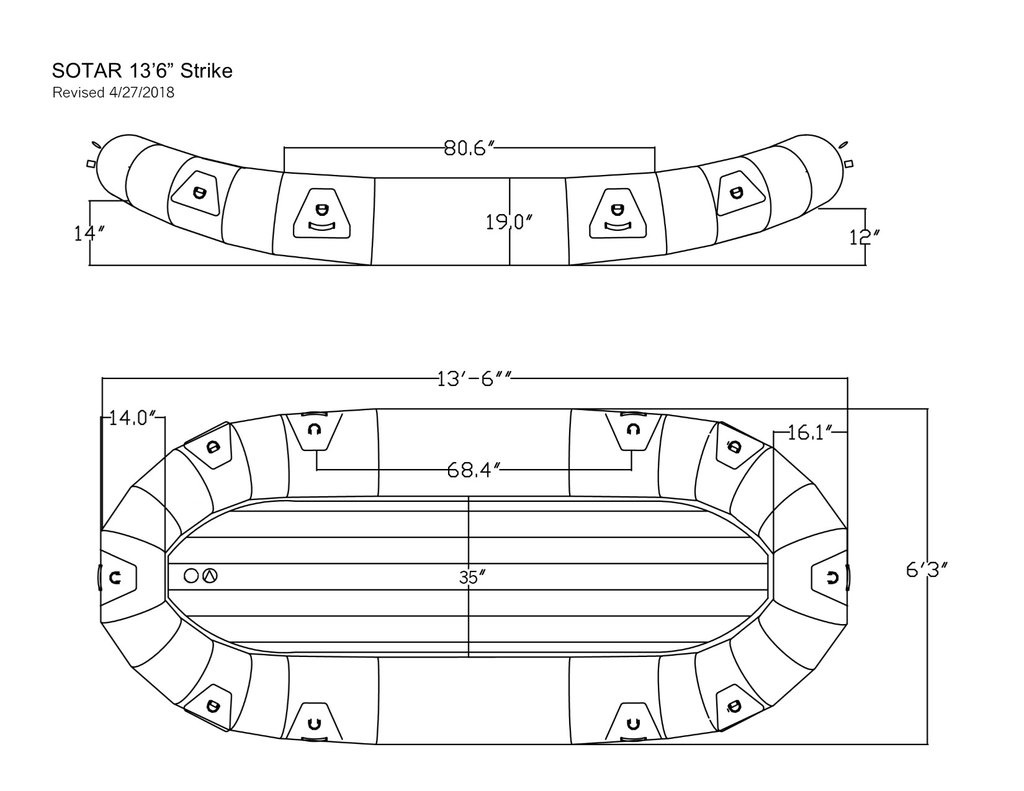 SOTAR Strike 13'6" Raft - Utah Whitewater Gear