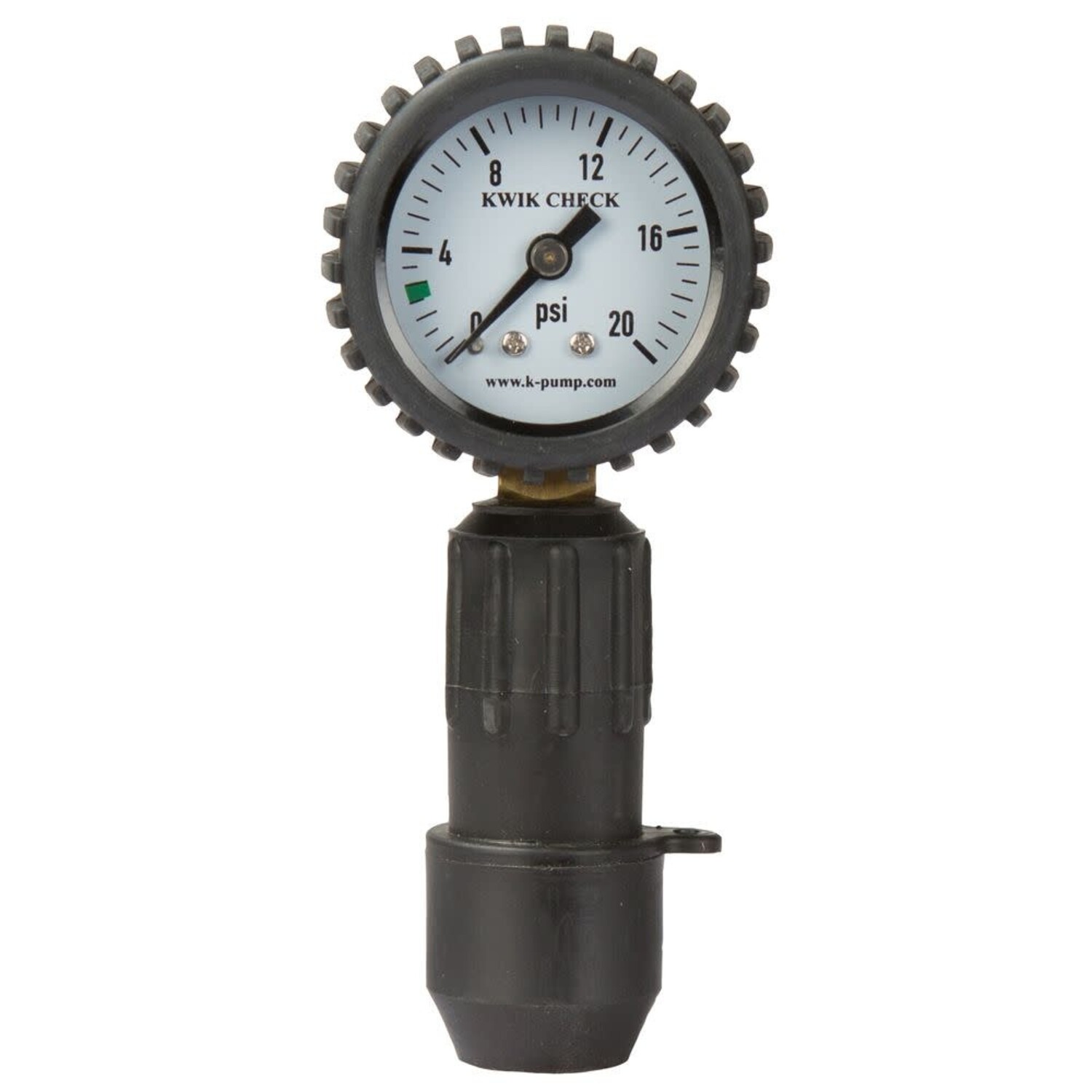 K-Pump Kwik Check Standard Pressure Gauge - Utah Whitewater Gear