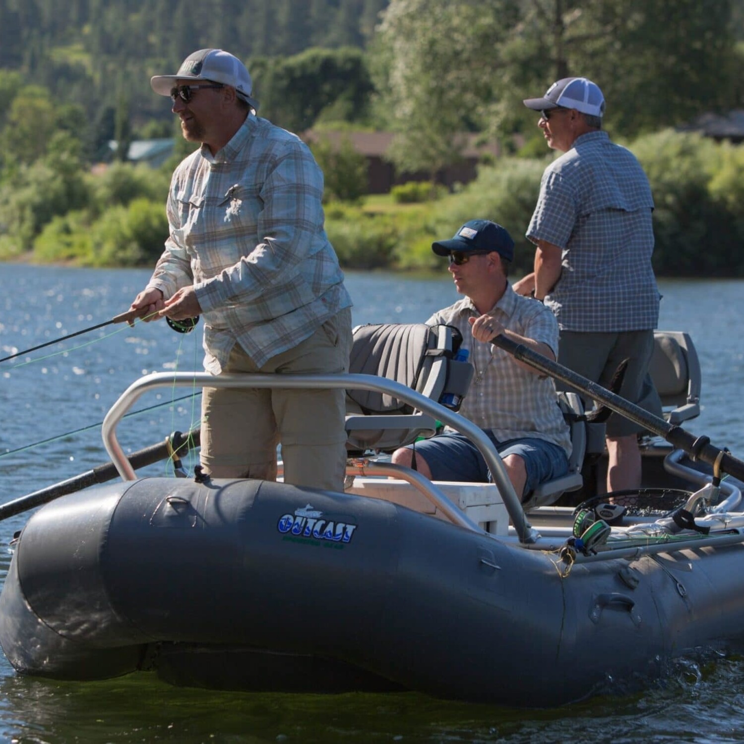 Outcast Padded Folding Seat - Utah Whitewater Gear