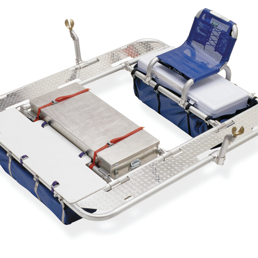 Down River Colorado Custom 4 -Bay Raft Frame XD - Utah Whitewater Gear