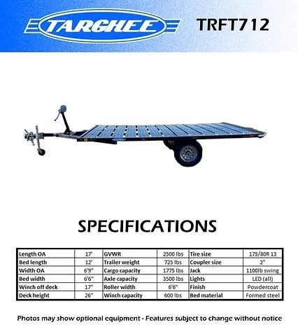 RHM Trailers Targhee Raft Trailer - Utah Whitewater Gear