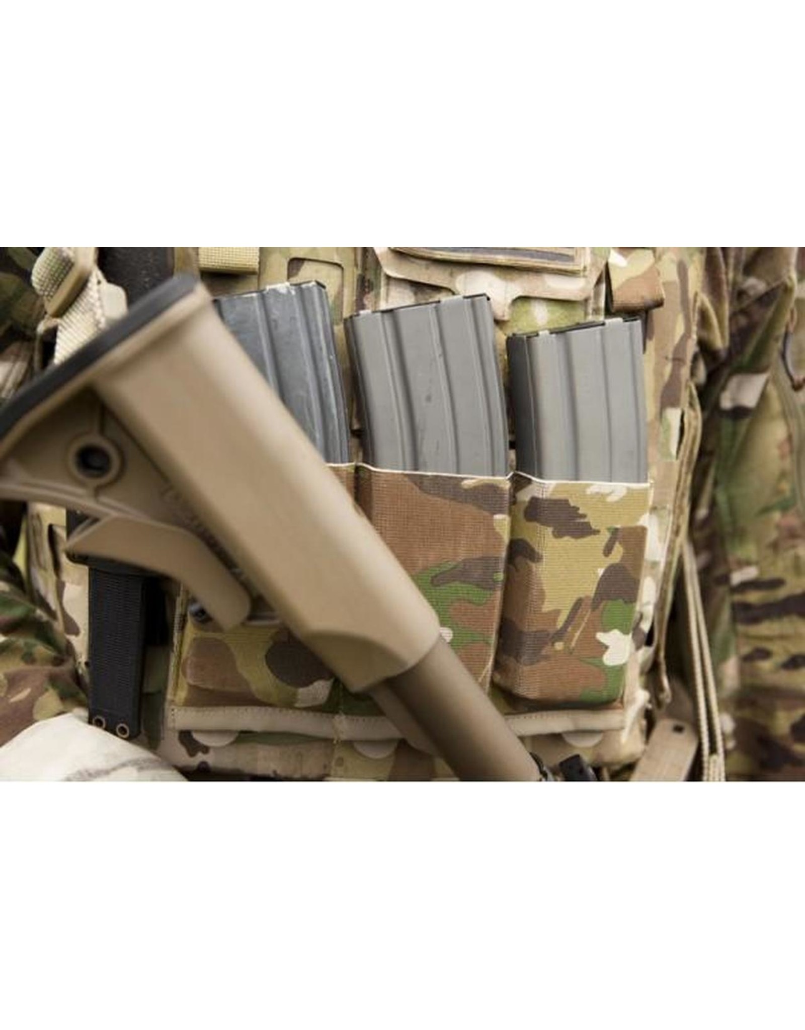 BLUE FORCE GEAR TEN-SPEED TRIPLE M4 MAG POUCH - SDTAC