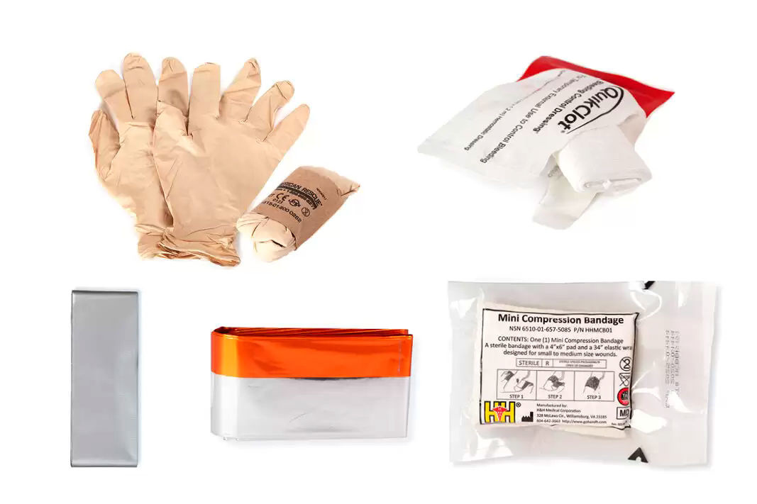 BLUE FORCE GEAR MICRO TRAUMA KIT ESSENTIALS MEDICAL SUPPLIES - SDTAC