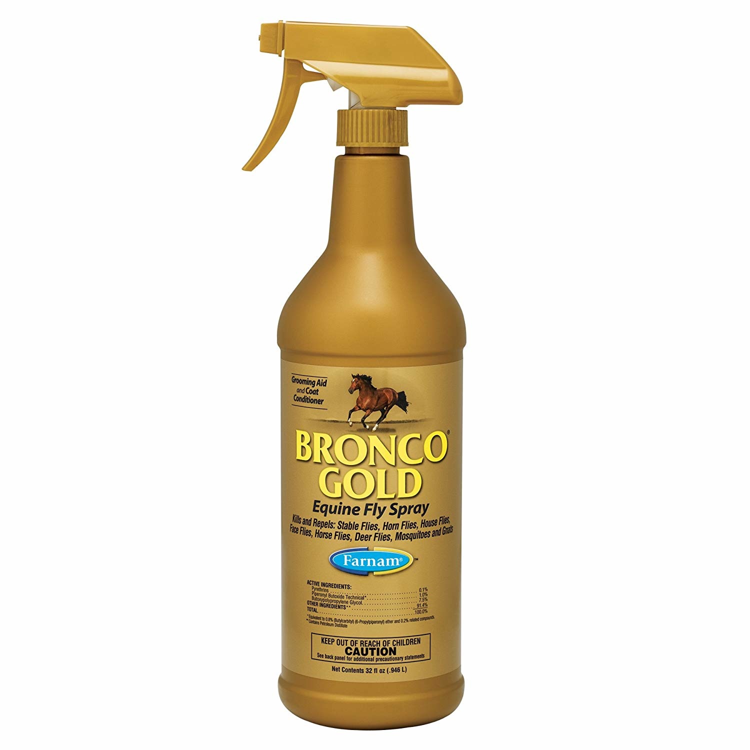 Bronco Gold Fly Spray - San Diego Saddlery