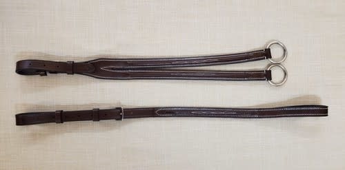 Breastplate Attachments Round Raised Fancy - San Diego Saddlery