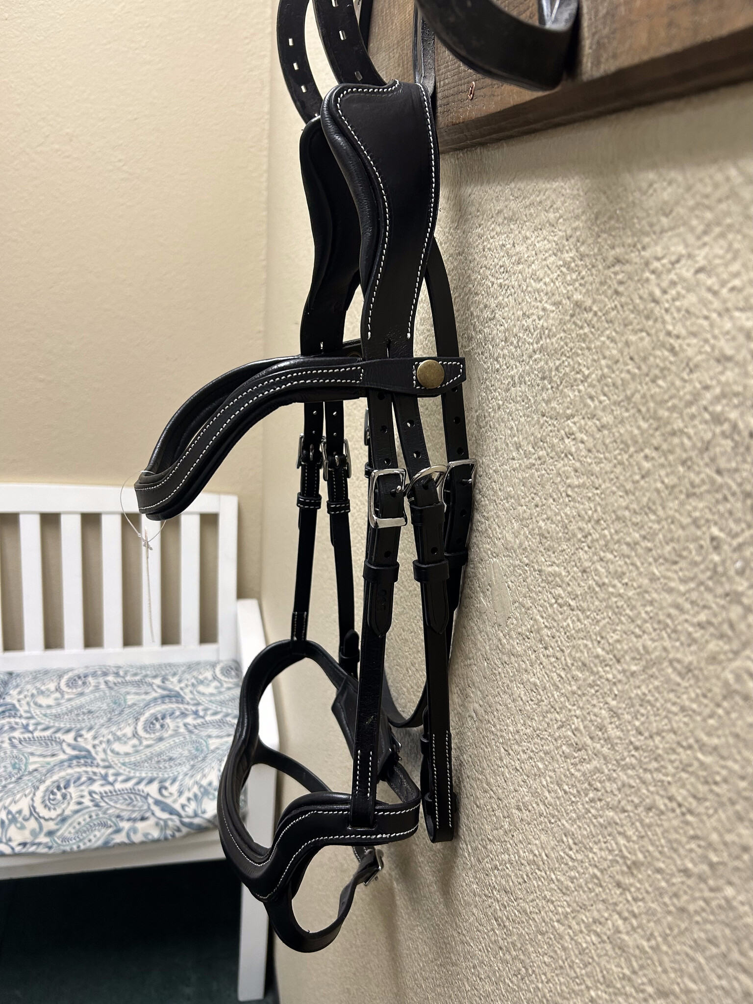 Halter Ego Remington Anatomical Bridle Black Cob New - San Diego Saddlery