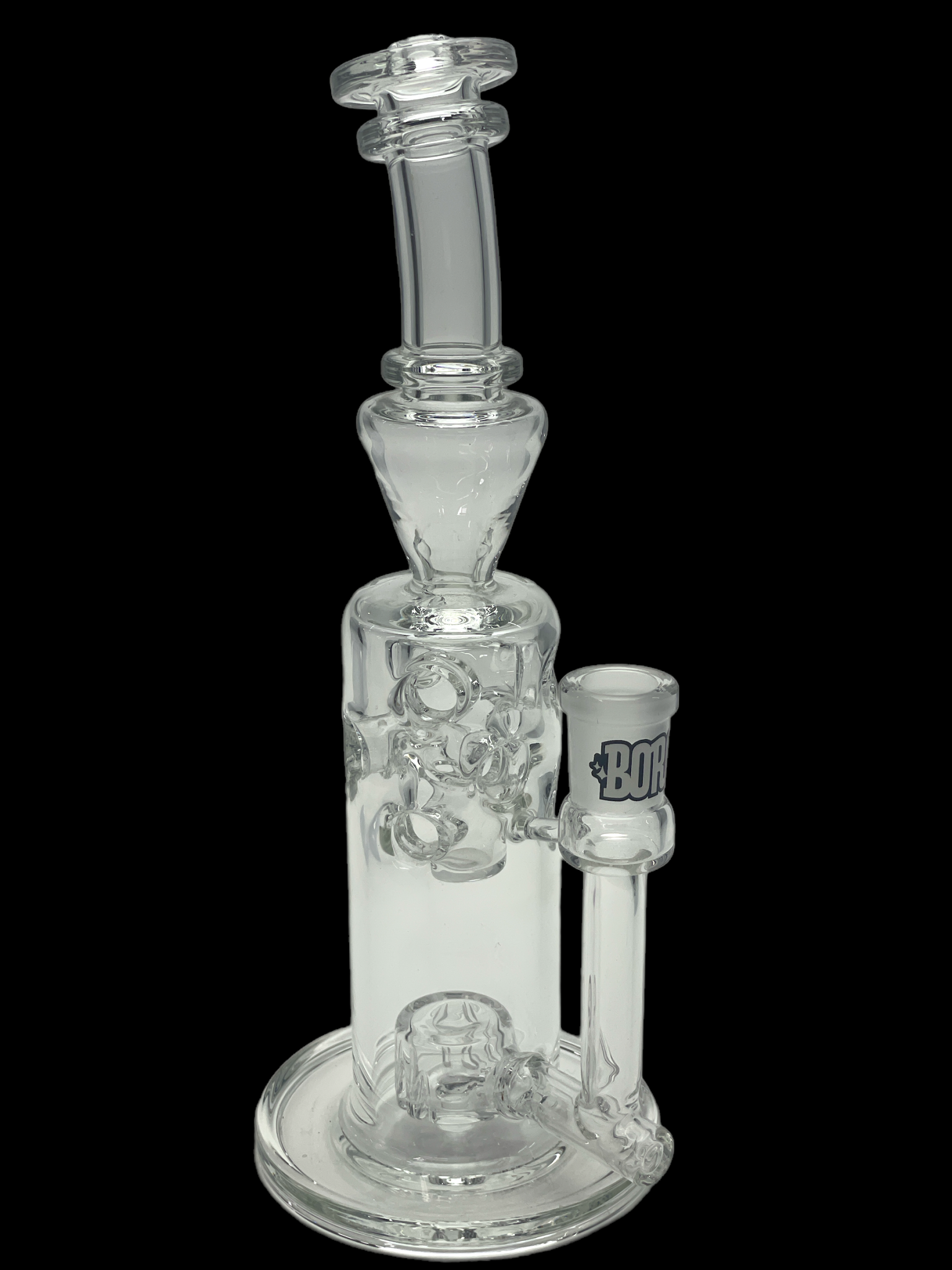 Boro Straight Fab Rig Clear - Borosyndicate