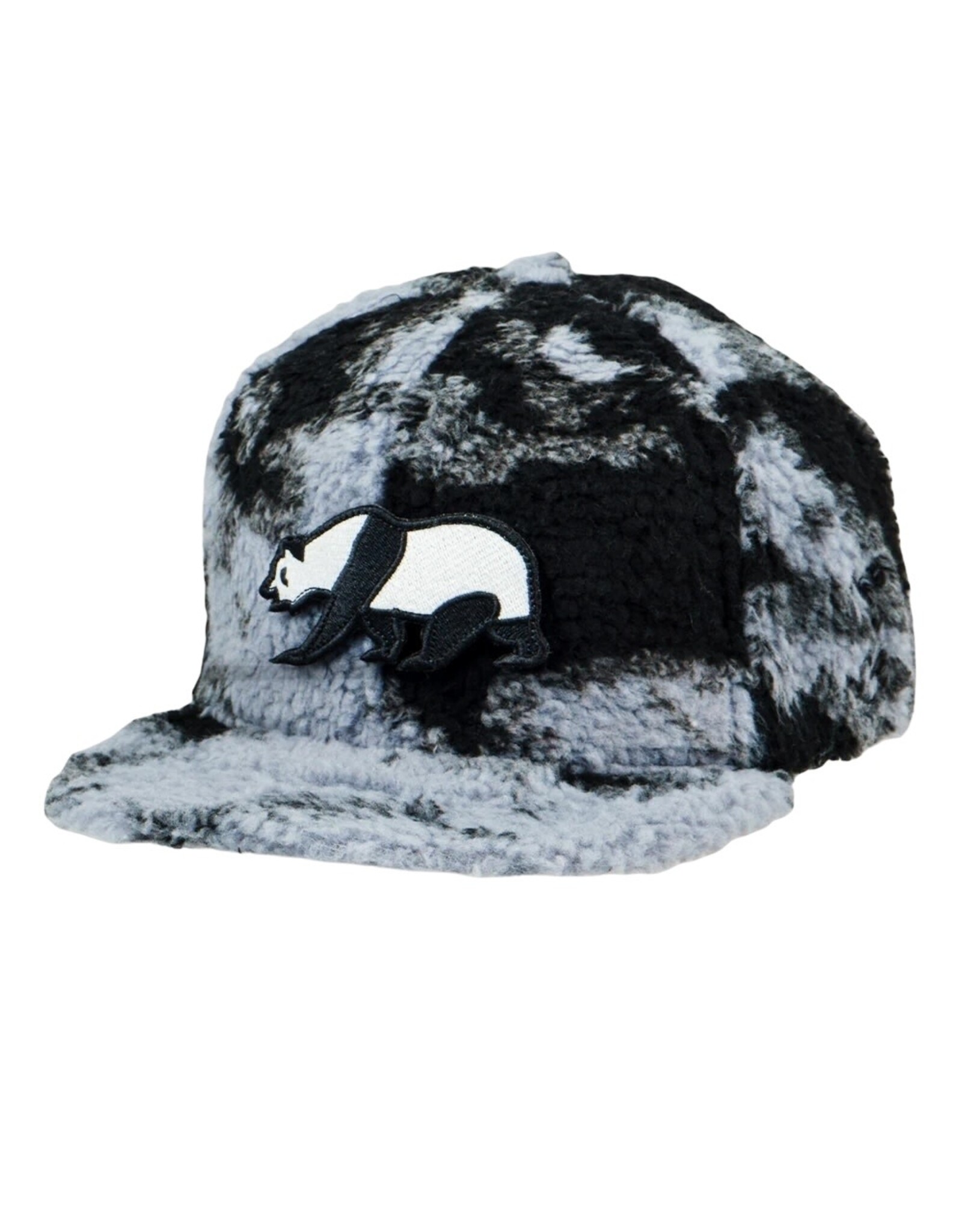 removable bear panda dyed fleece snapback grassroots hat - Borosyndicate