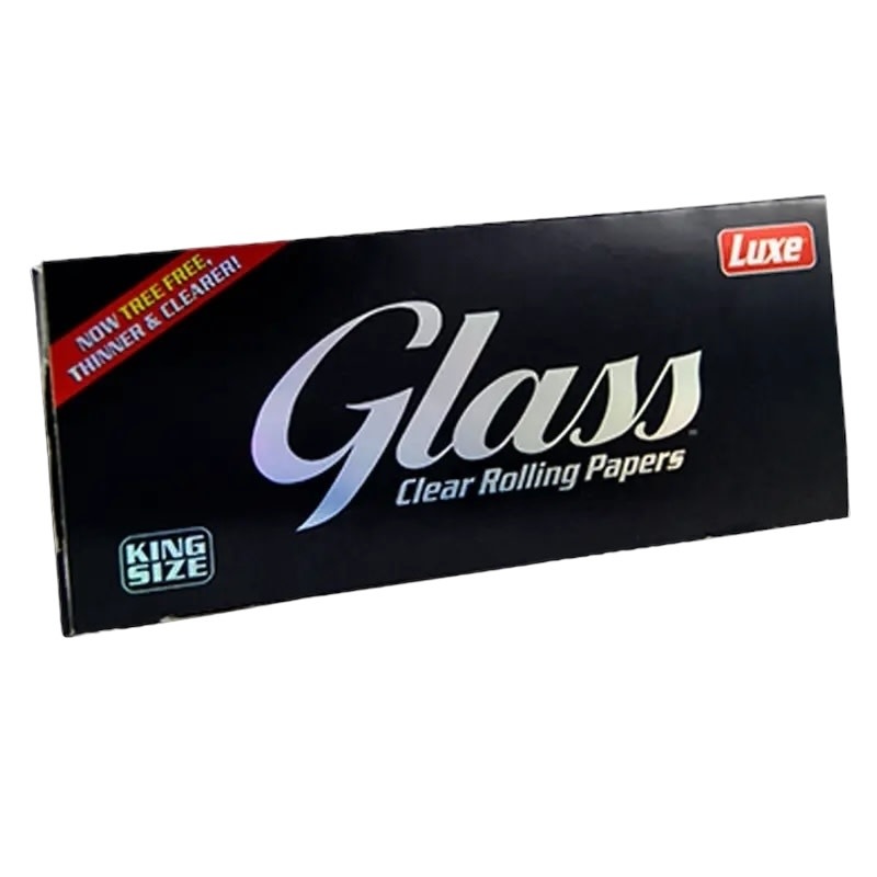 Glass King Size Clear Rolling Paper - Borosyndicate