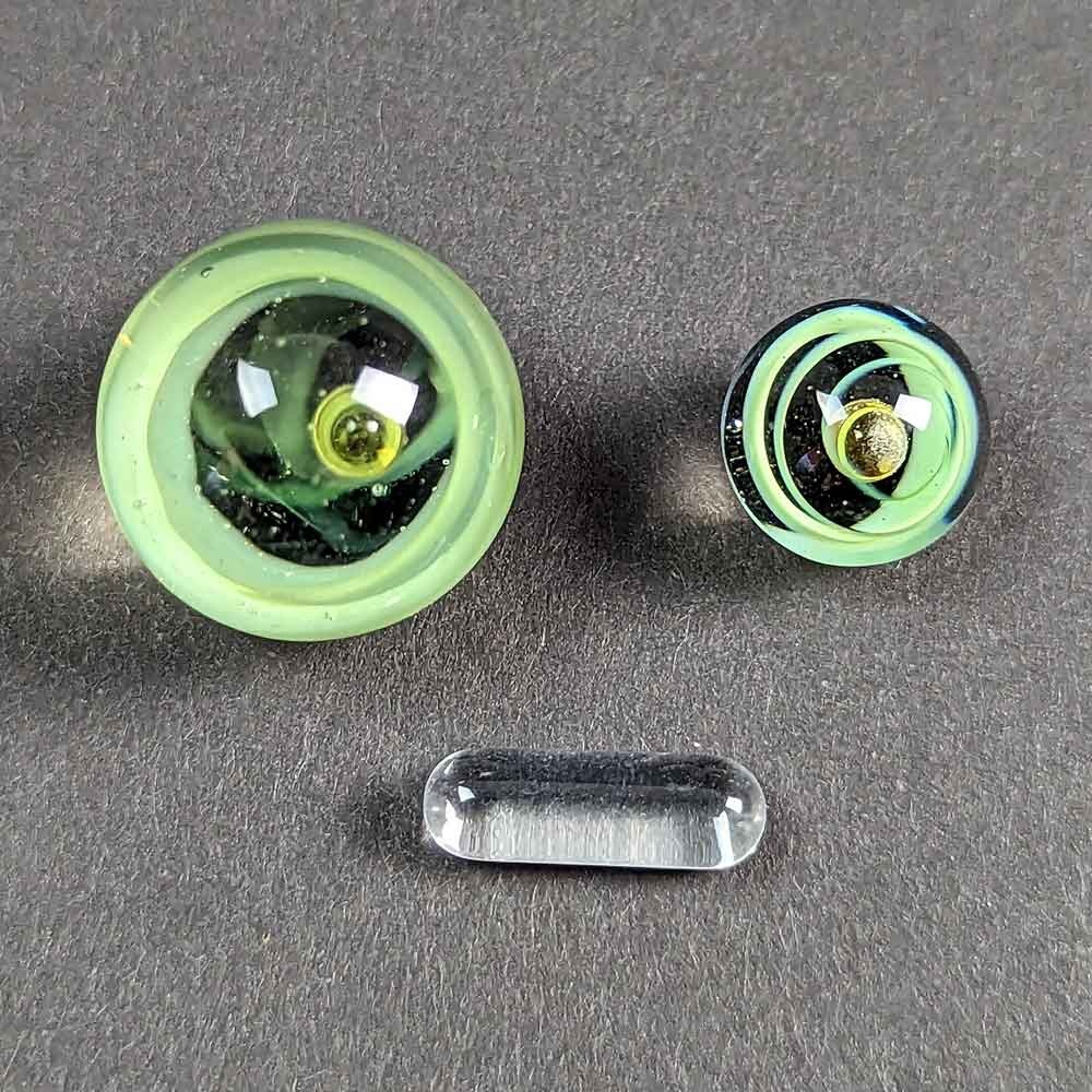 Yo Dabba Dabba Marble Set Green 3pc - Borosyndicate