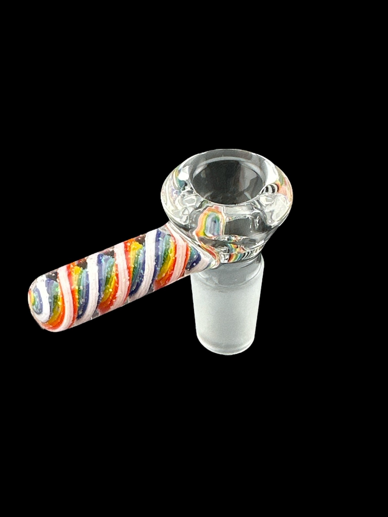 19mm Clear 7 Hole Slide With Crushed Opal Handle Symbiartic - Borosyndicate