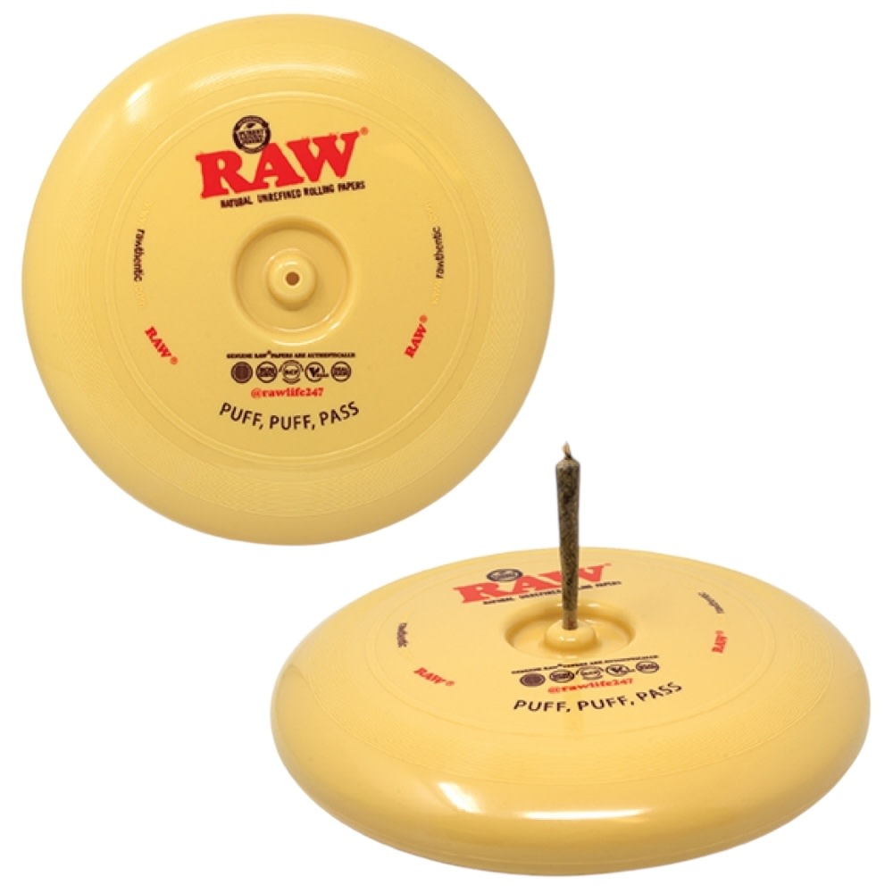 Raw Flying Disc Frisbee With Cone Holder - Borosyndicate