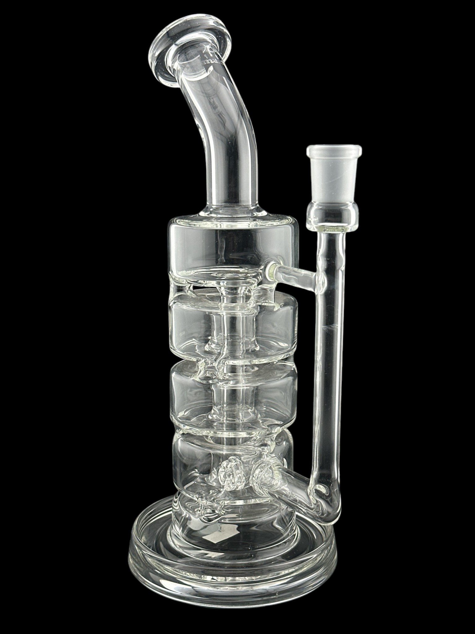 Hitman Glass Stack Recycler Rig - Borosyndicate