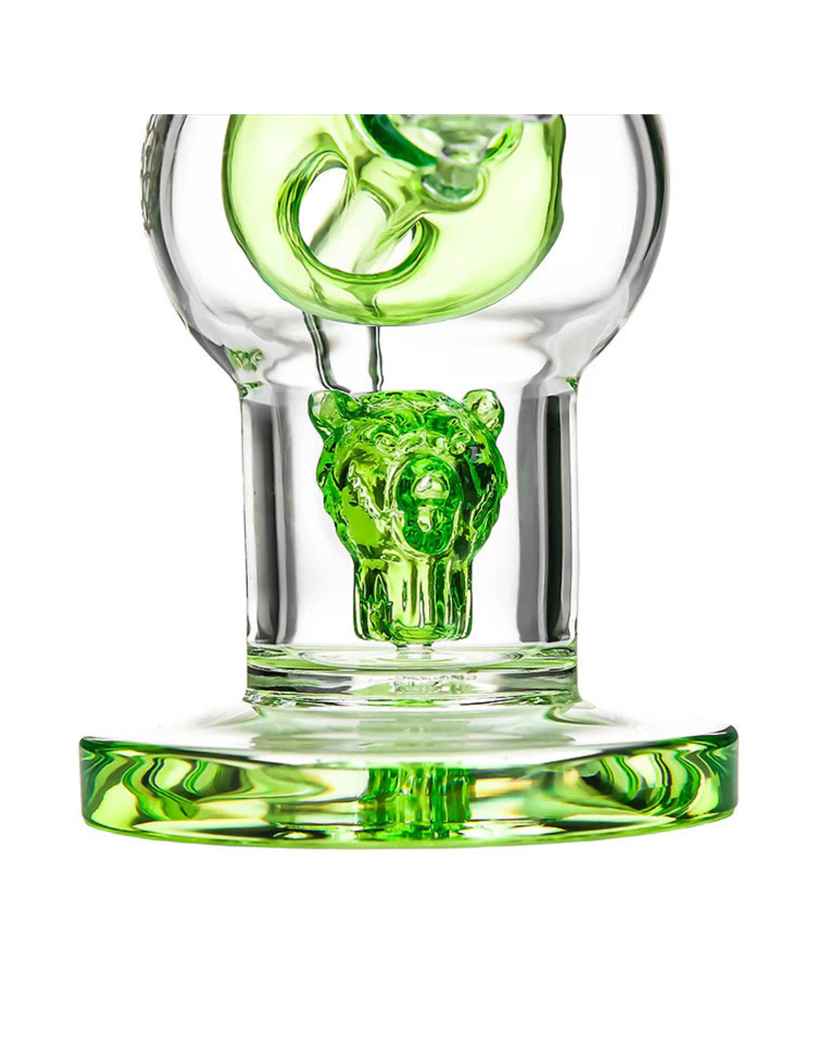 Bear Quartz Sphere Rig With Banger And Spinner Cap - Borosyndicate