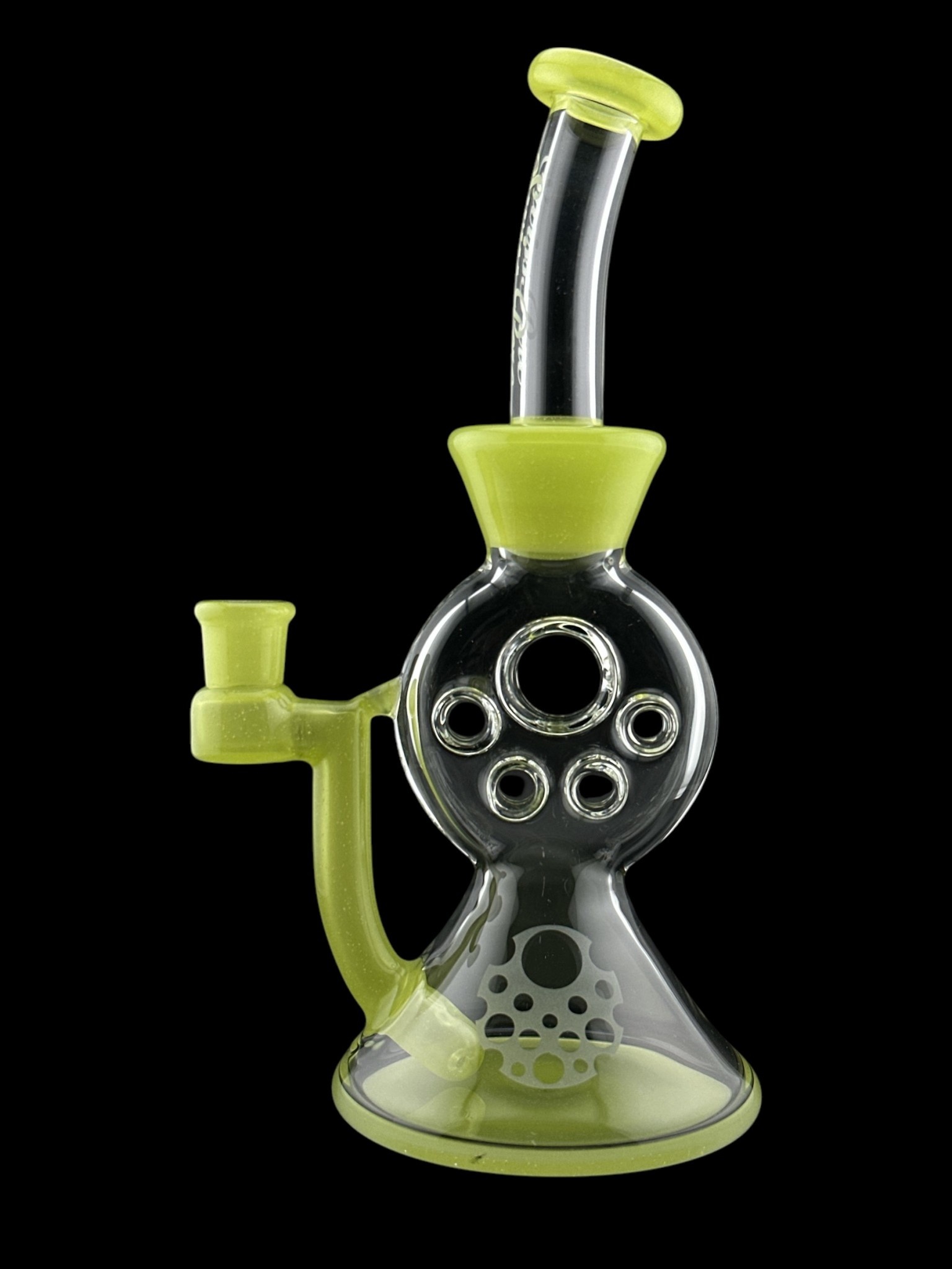 Swiss Perc Oiler With CFL Yoshi Color - Borosyndicate