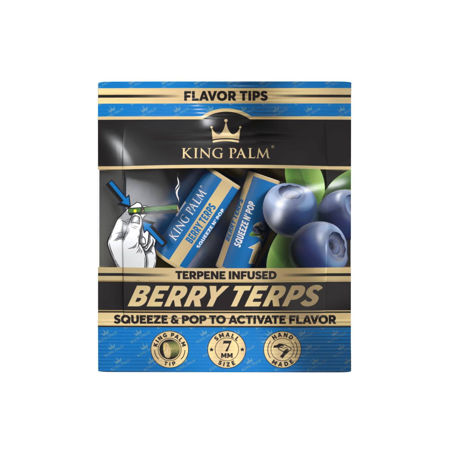 King Palm Flavors Berry Terps 7mm Tips 2 pack - Borosyndicate