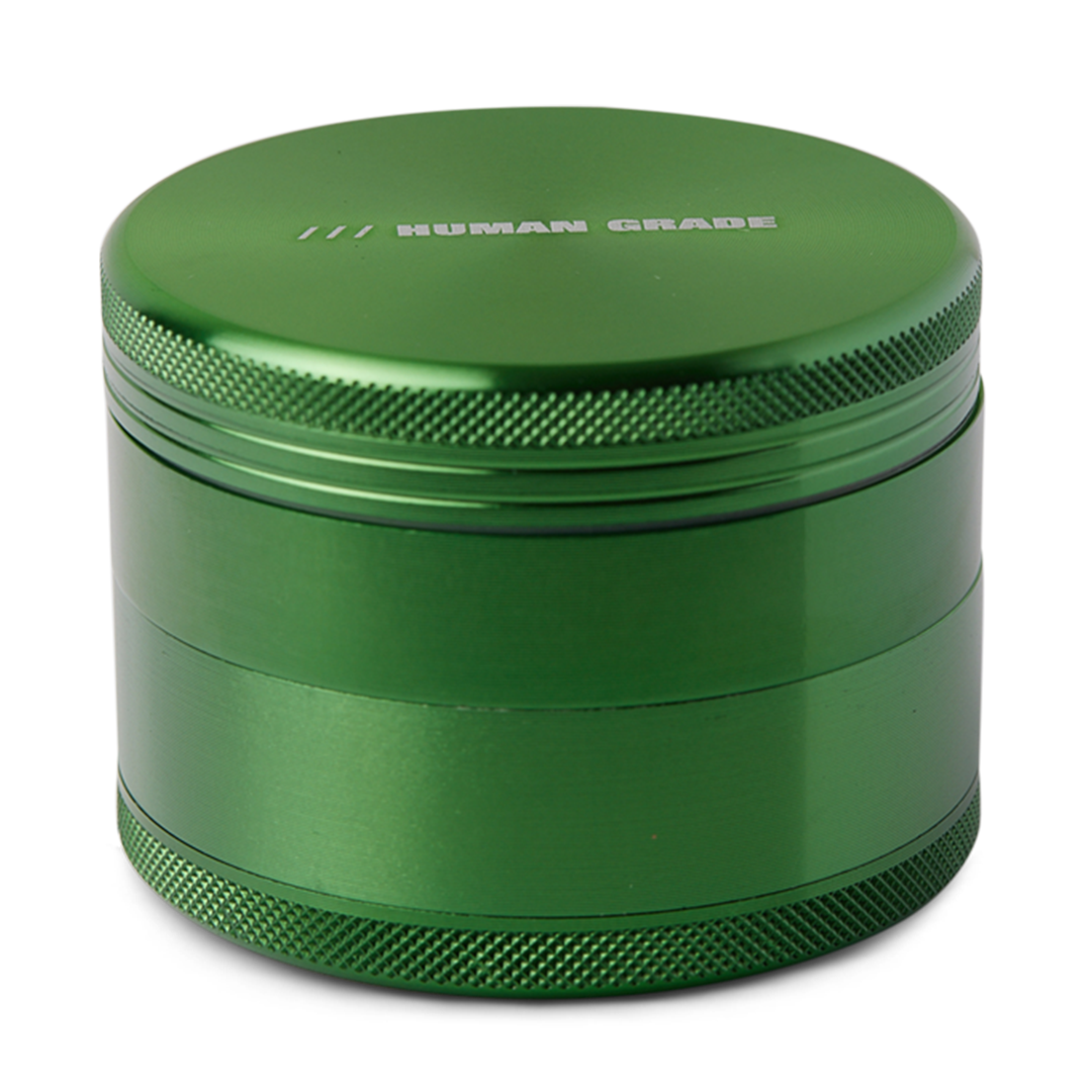 Human Grade 1B 2.5" 4 Piece Grinder Green - Borosyndicate
