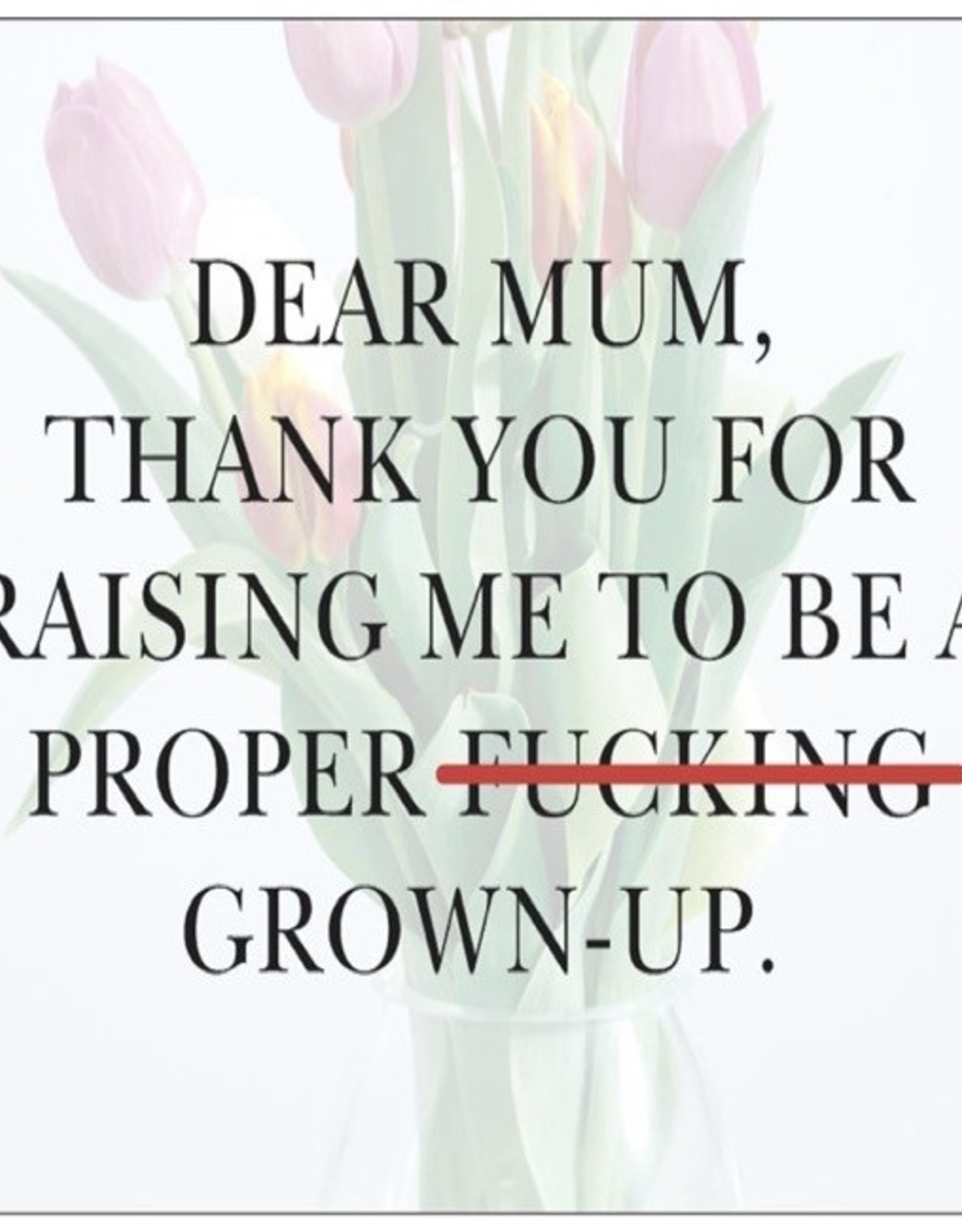 Annies Card #126 - Dear Mum - Bad Annies