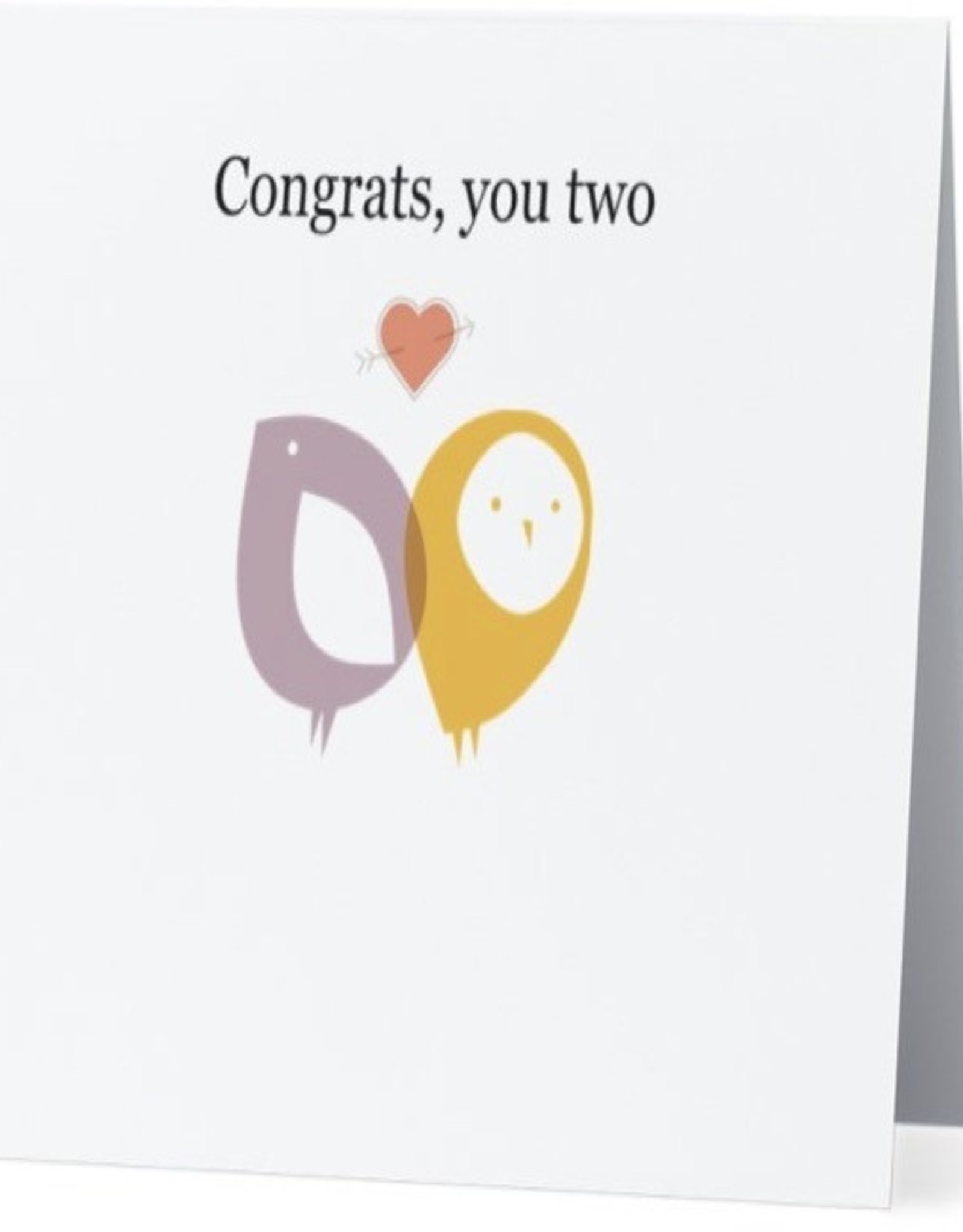 Annies Card #003 - Congrats You Two - Bad Annies