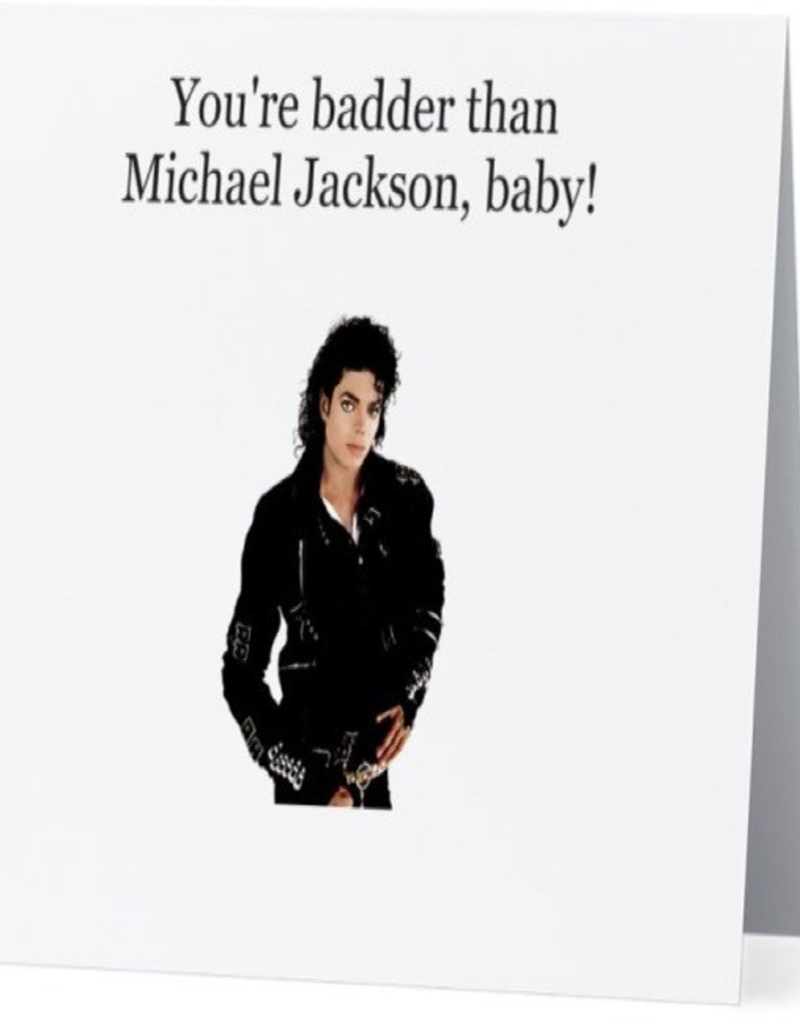 Annies Card #043 - Badder Than Michael Jackson - Bad Annies