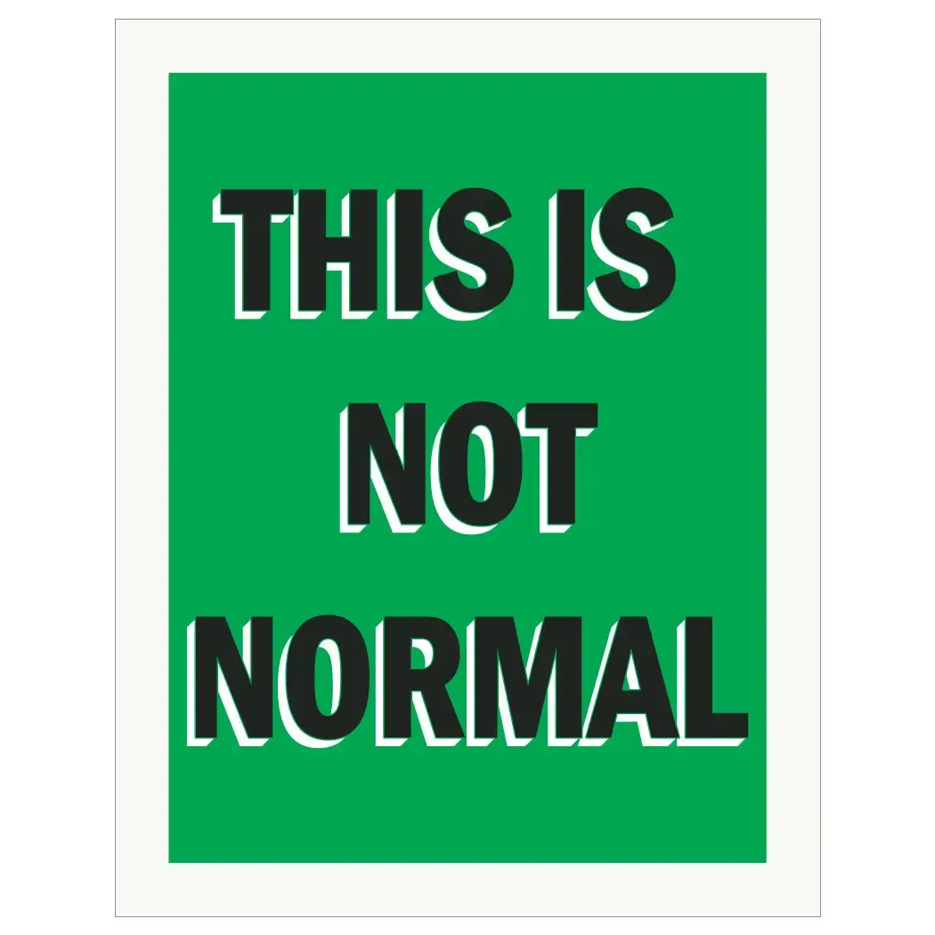 Magnet - This Is Not Normal - Bad Annies