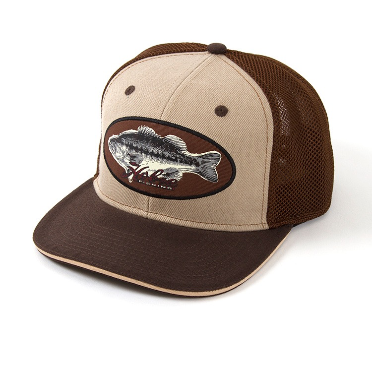 Hobie Hat, Tan/Brown, Bass Patch - Pure Watersports