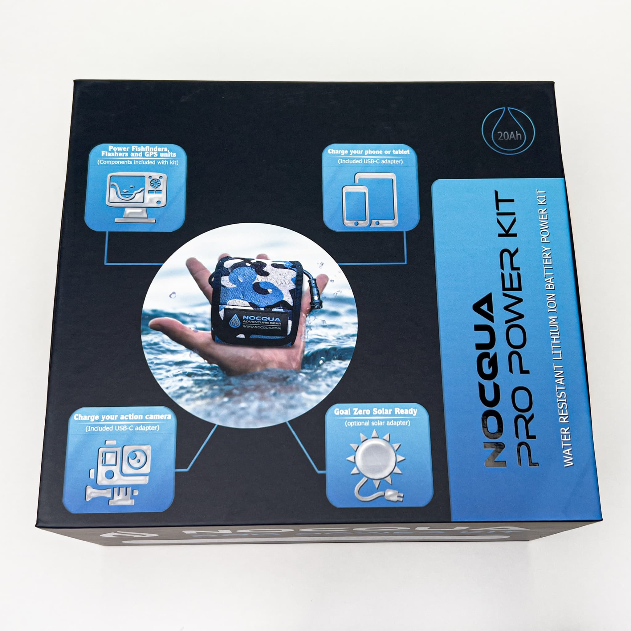 Nocqua 20AH Pro Power Kit - Pure Watersports