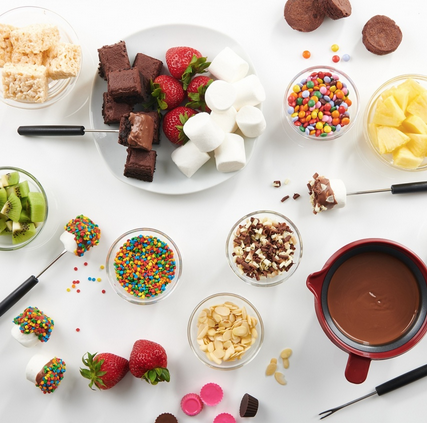 Trudeau Electric Chocolate Fondue Set - Spoons N Spice