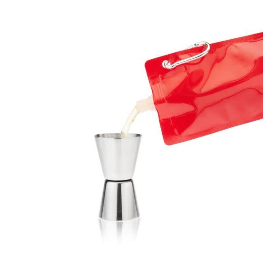 True Brands Smuggle Collapsible Flask, Set of 2 - Spoons N Spice