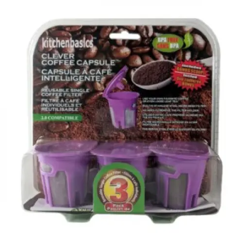 Port-Style Reusable Coffee Pod, 3 Pack - Spoons N Spice