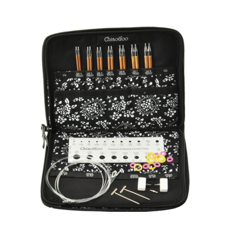 SPIN Bamboo Interchangeable Knitting Set 5