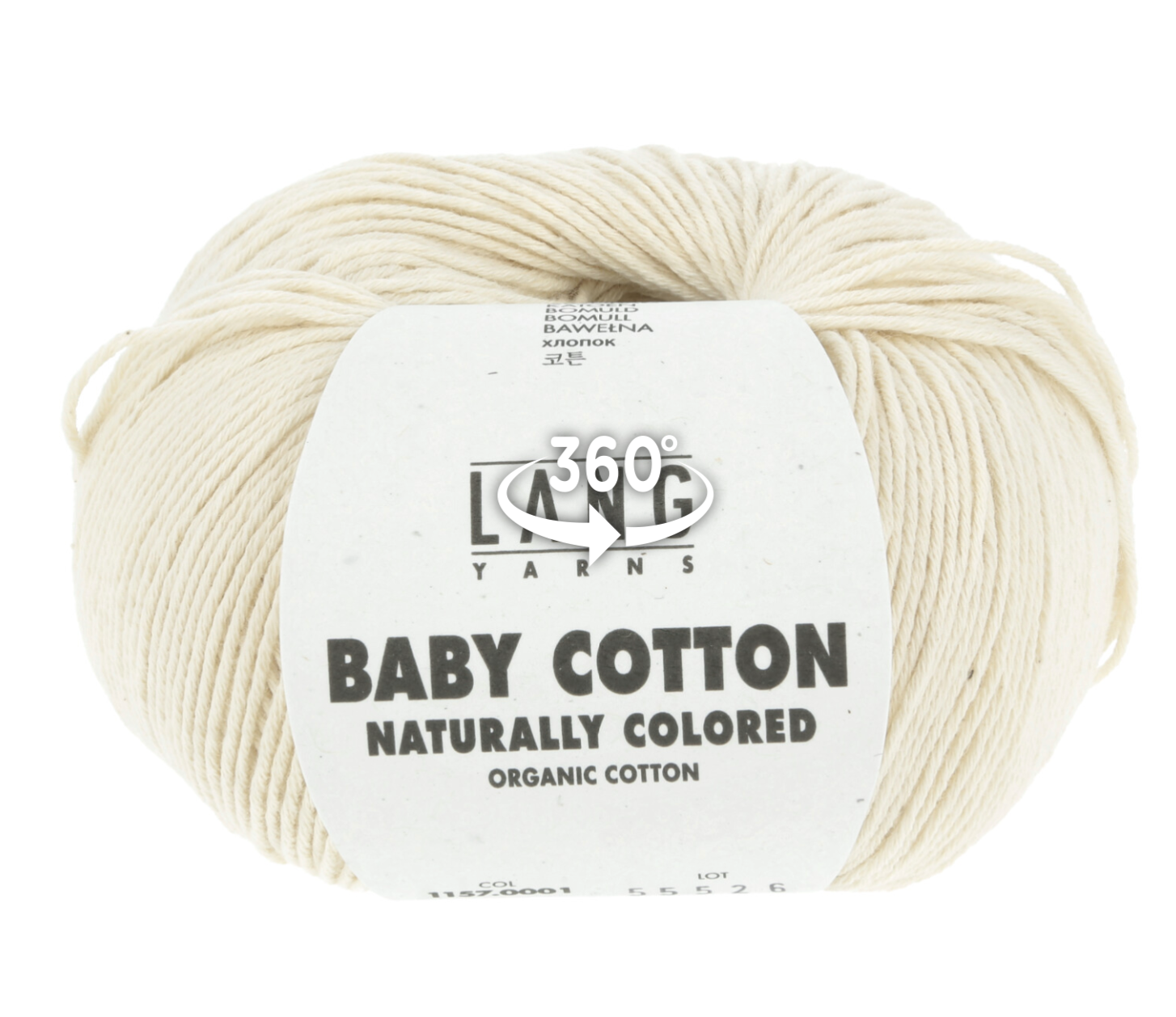Lang Baby Cotton - Naturally Colored - Cream City Yarn